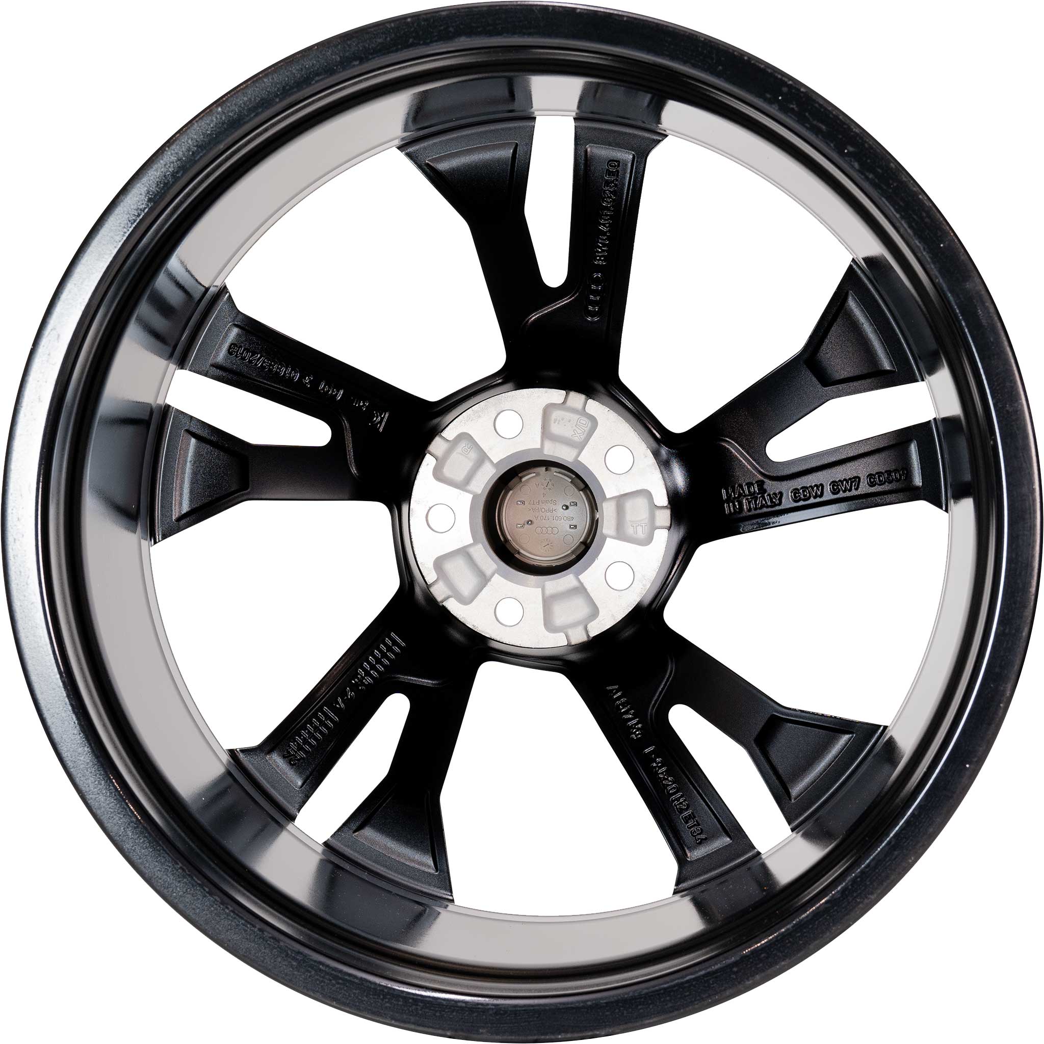 Audi Sport 5 Twin Spoke Polygon Alloys - 20" - Alloy Wheels Direct